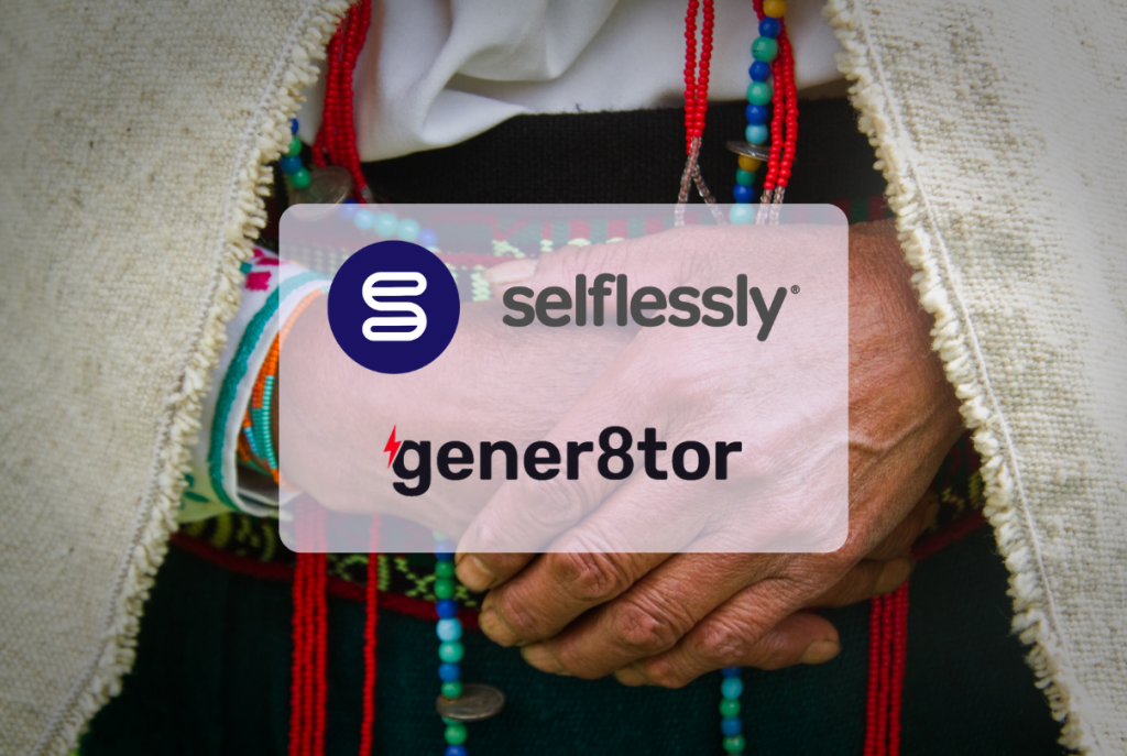 Selflessly & Gener8tor Celebrate Indigenous Peoples' Day — Selflessly